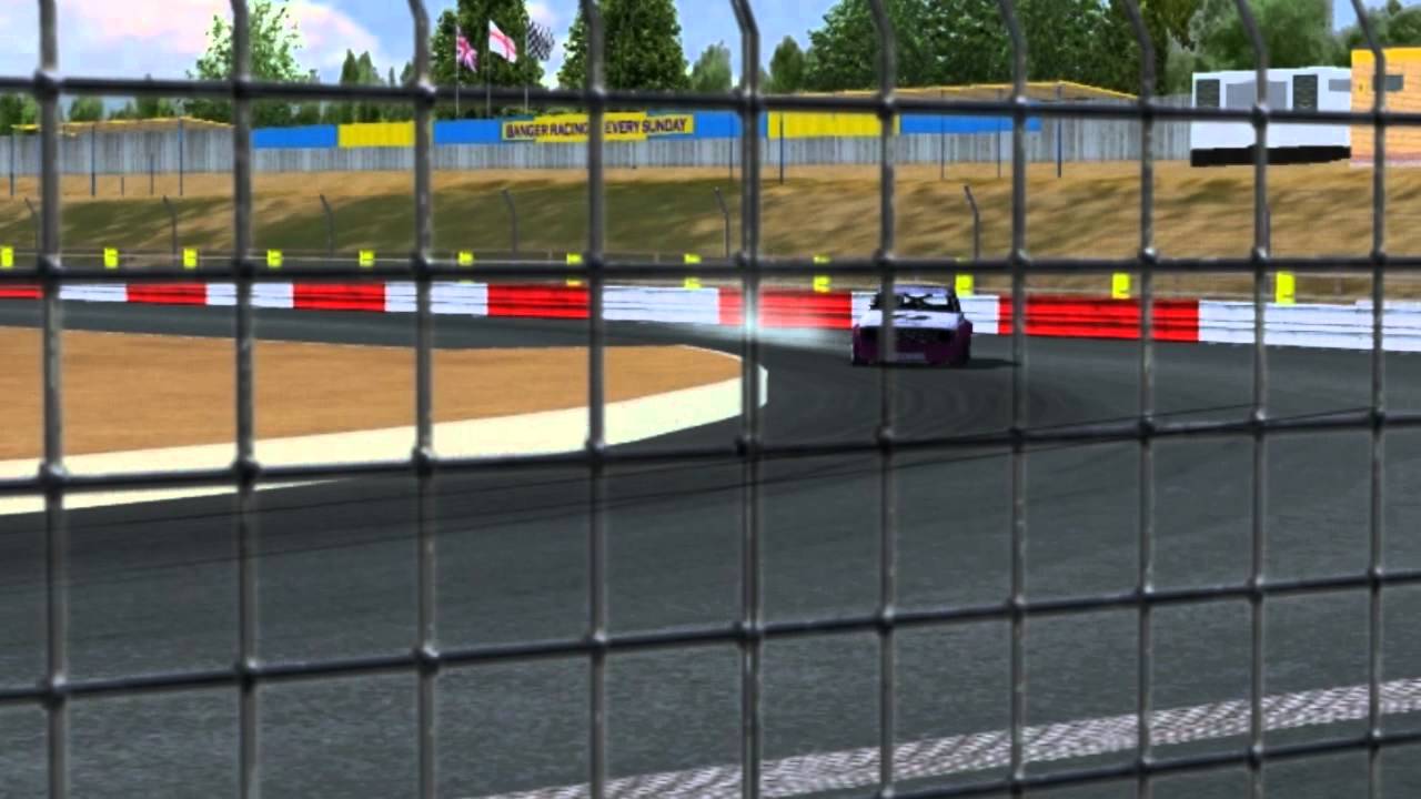 RFACTOR GEORGE POLLEY CLASSIC HOT ROD ESCORT - YouTube
