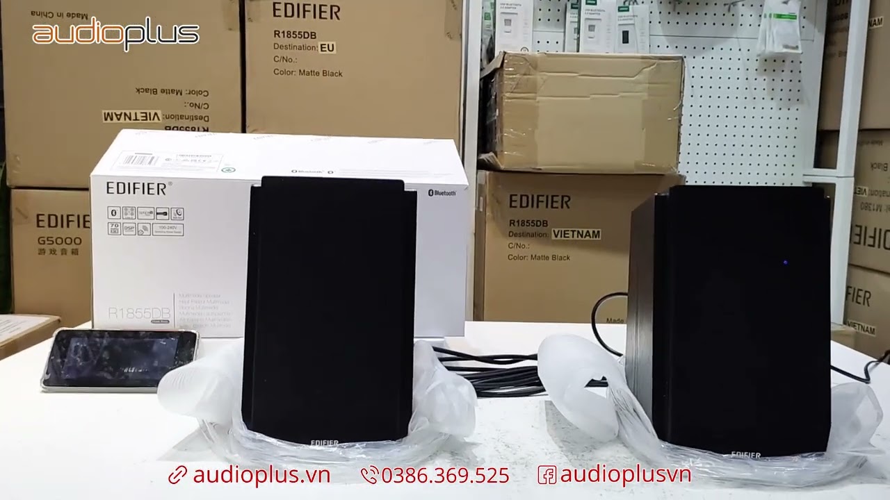 Unbox và test loa EDIFIER R1855DB gửi khách Bình Dương #EdifierR1855DB ...