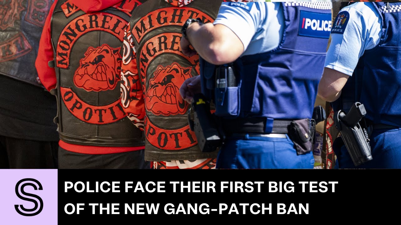 Police face their first big test of the new gang-patch ban | Stuff.co ...