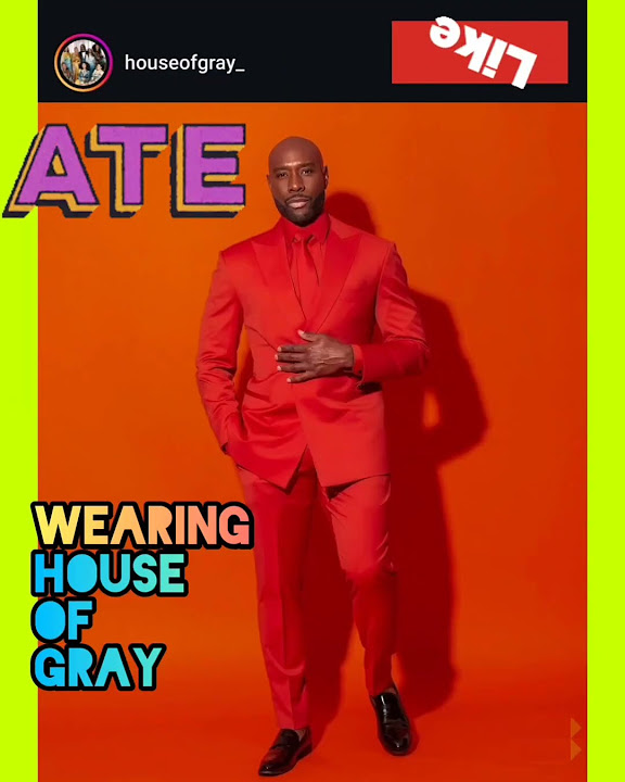 ☎️ Celebrities Morris Chestnut & ASAP Rocky Wearing Red Men's Suits: Men's Winter Fashion News ...