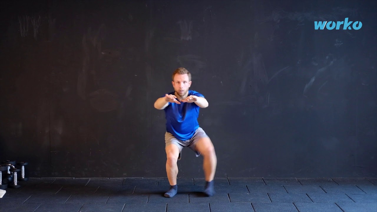 Squat Holds Side Tap Nasıl Yapılır? | Egzersizler - YouTube