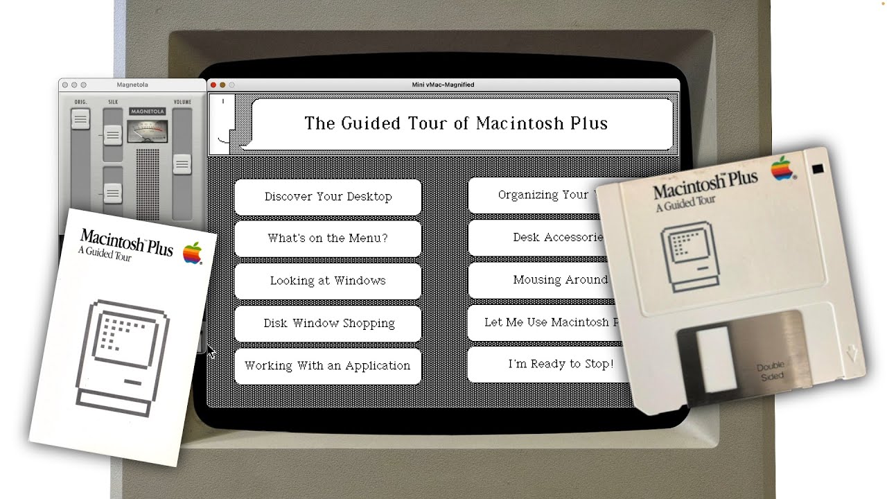 Guided Tour of Macintosh Plus (#MARCHintosh stream 2024-03-01) - YouTube