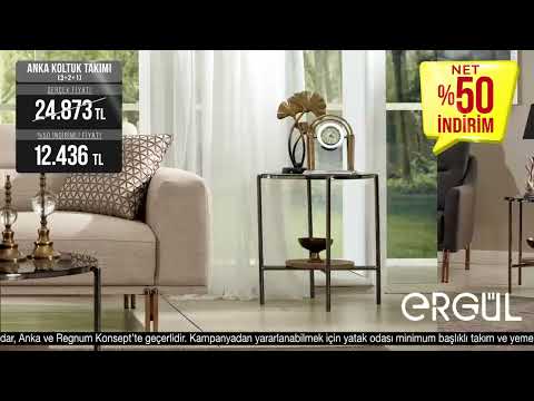 Ergül Mobilya'dan Net %50 İndirim Fırsatı #anka