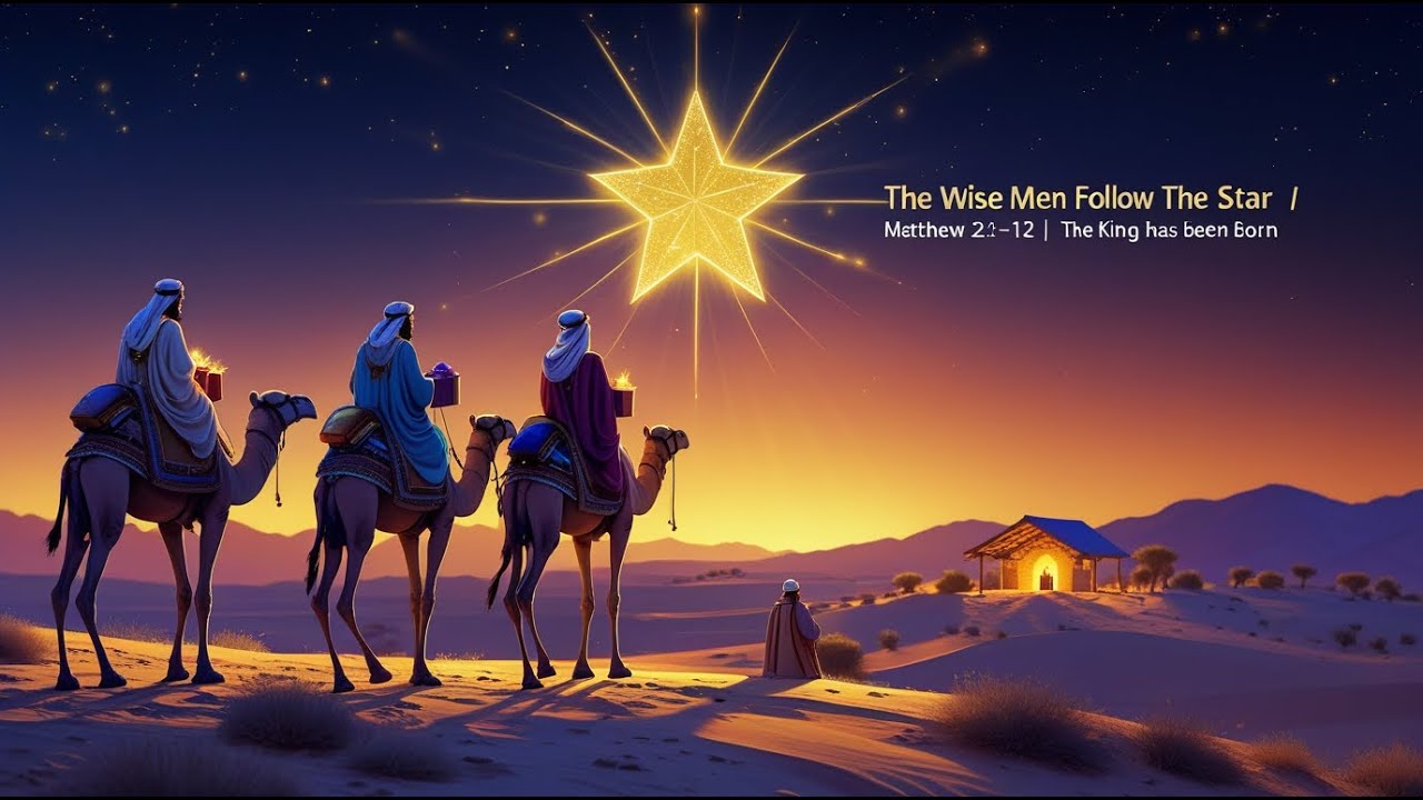 👑 “The Wise Men Follow the Star to Bethlehem | The Visit of the Magi ...