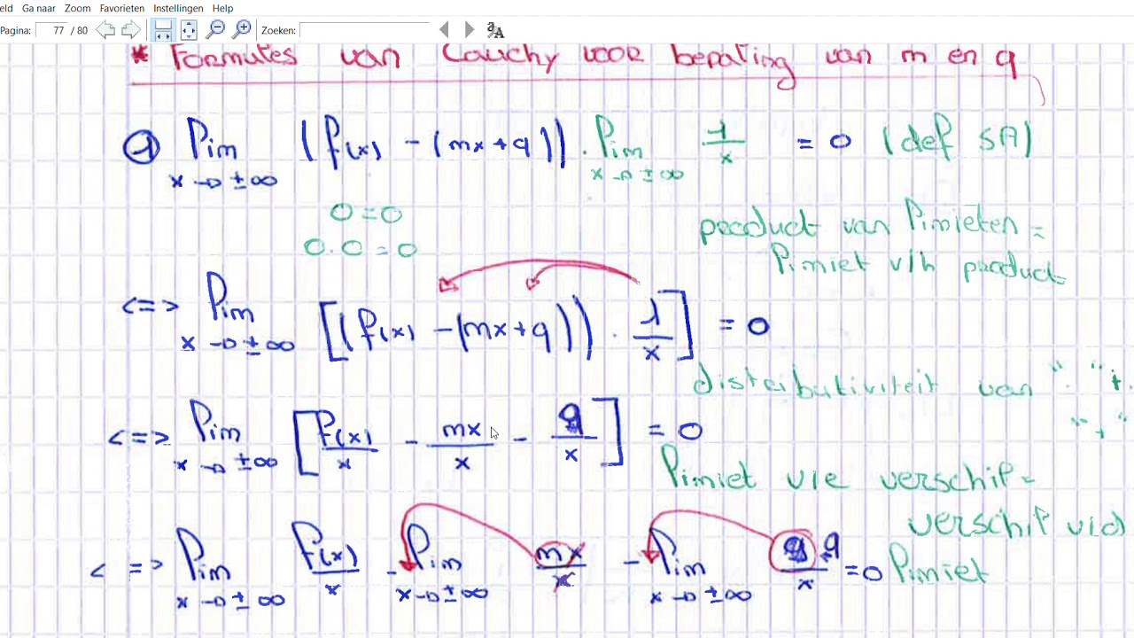 schuine asymptoten - YouTube