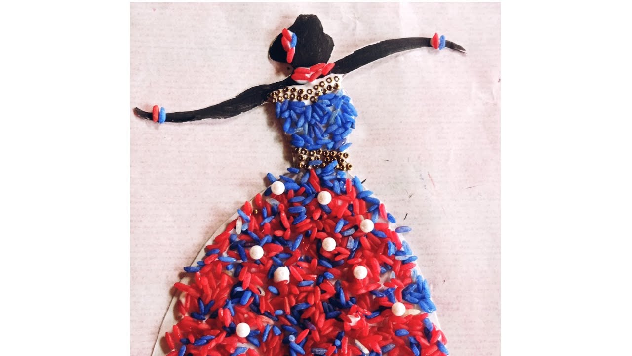 Rice craft ideas wall hanging। Rice and cardboard craft। (2022)🥰 ️ ...