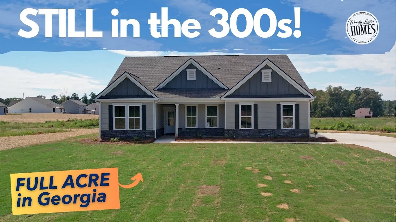 Georgia Homes with LAND | 4BR 3 Bath Monroe County New Construction ...