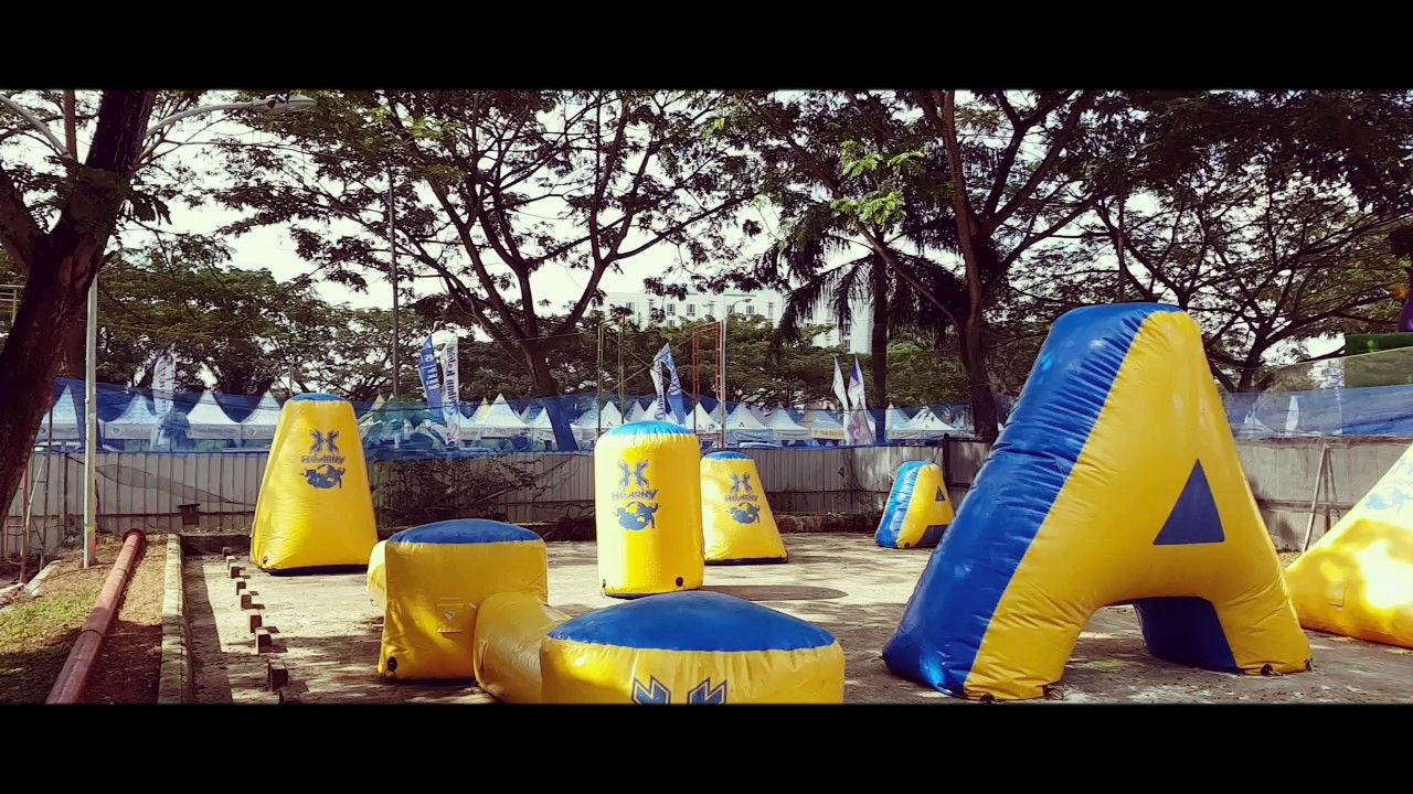 MAHAKAM PAINTBALL FIELD @KALTIM FAIR 2017 - YouTube