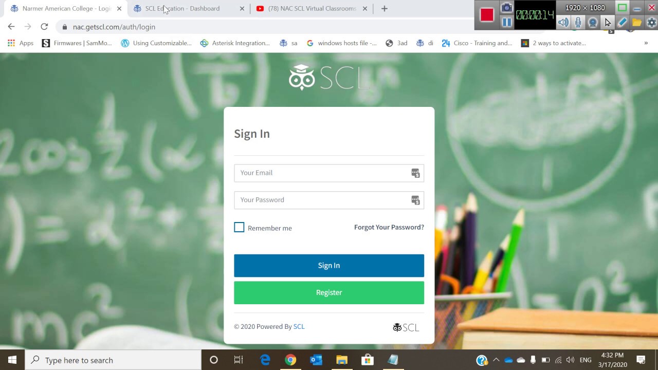 NAC SCL Virtual Classrooms Teacher Tutorial - YouTube