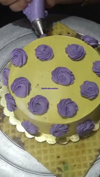 Simple Cake Decoration Youtube