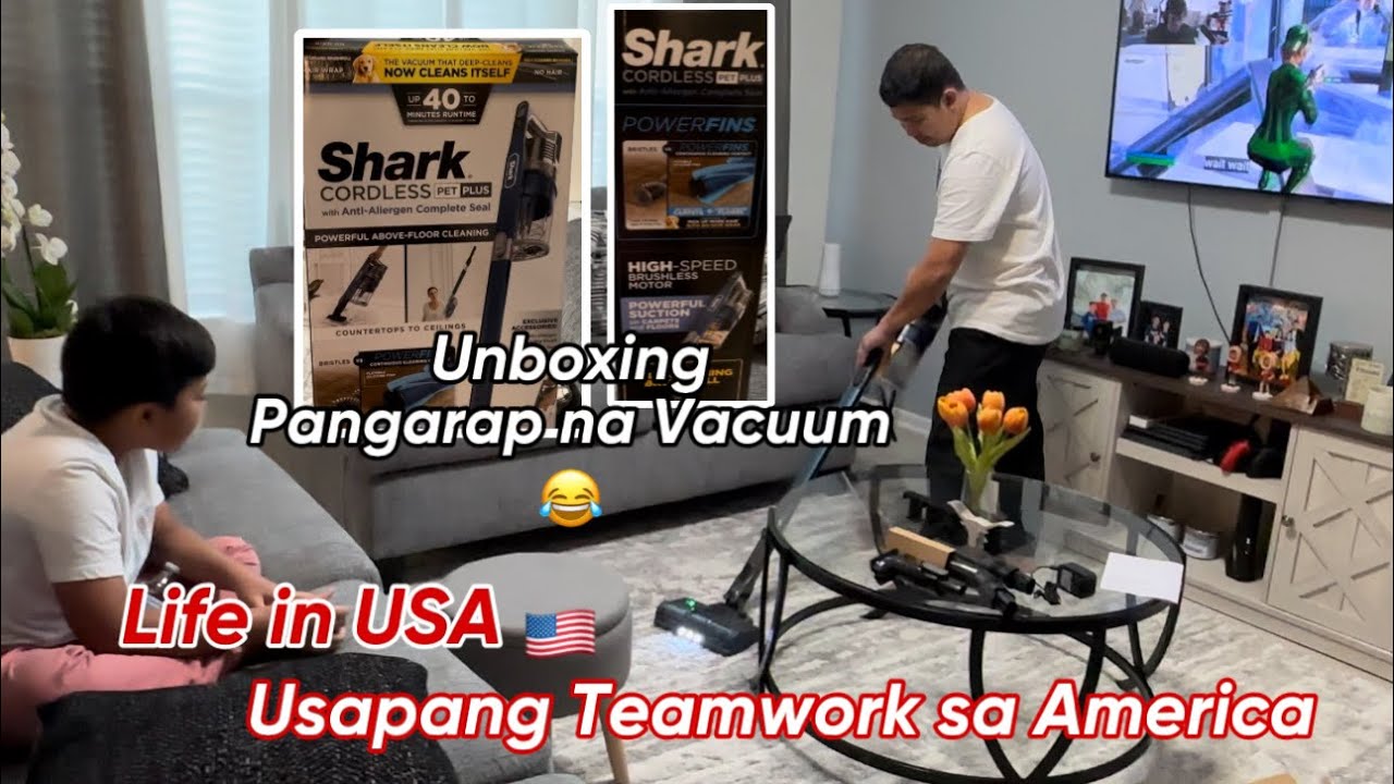 Life in USA 🇺🇸 Usapang Teamwork sa America | Unboxing ng Vacuum # ...