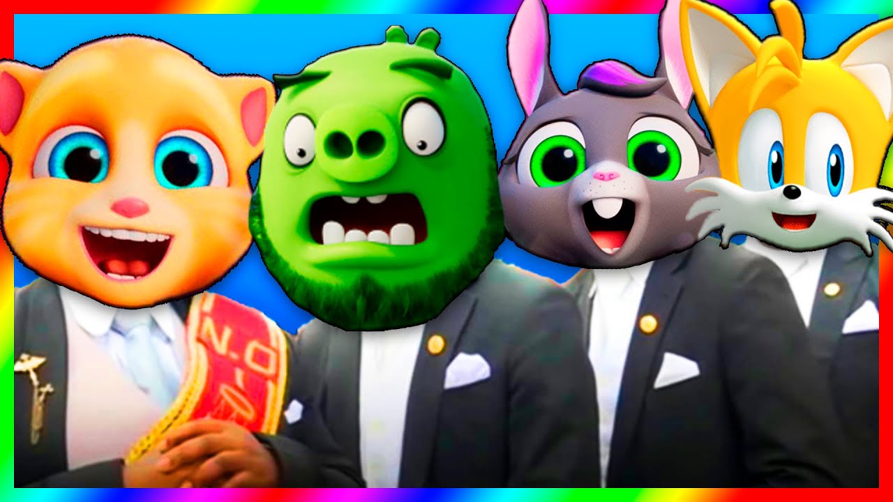 Angry Birds & My Talking Tom & Sonic 2 - Coffin Dance Song (COVER ...