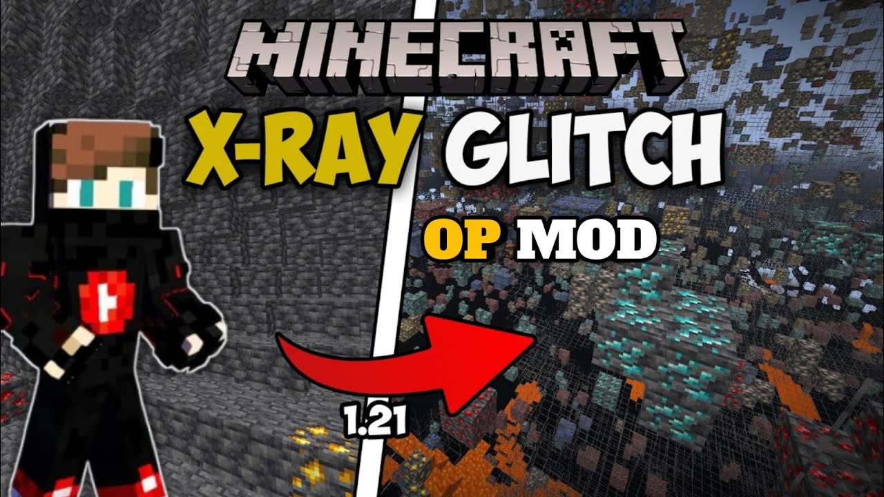X- RAY MOD FOR MINECRAFT PE 1.22+ | MCPE X-RAY MOD - YouTube