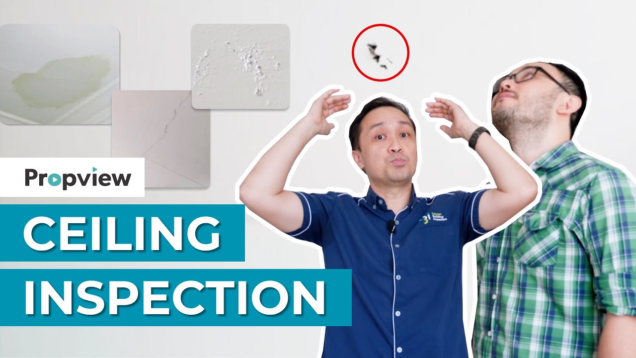 How to do CEILING INSPECTION in Malaysia | Property Inspection EP4 ...