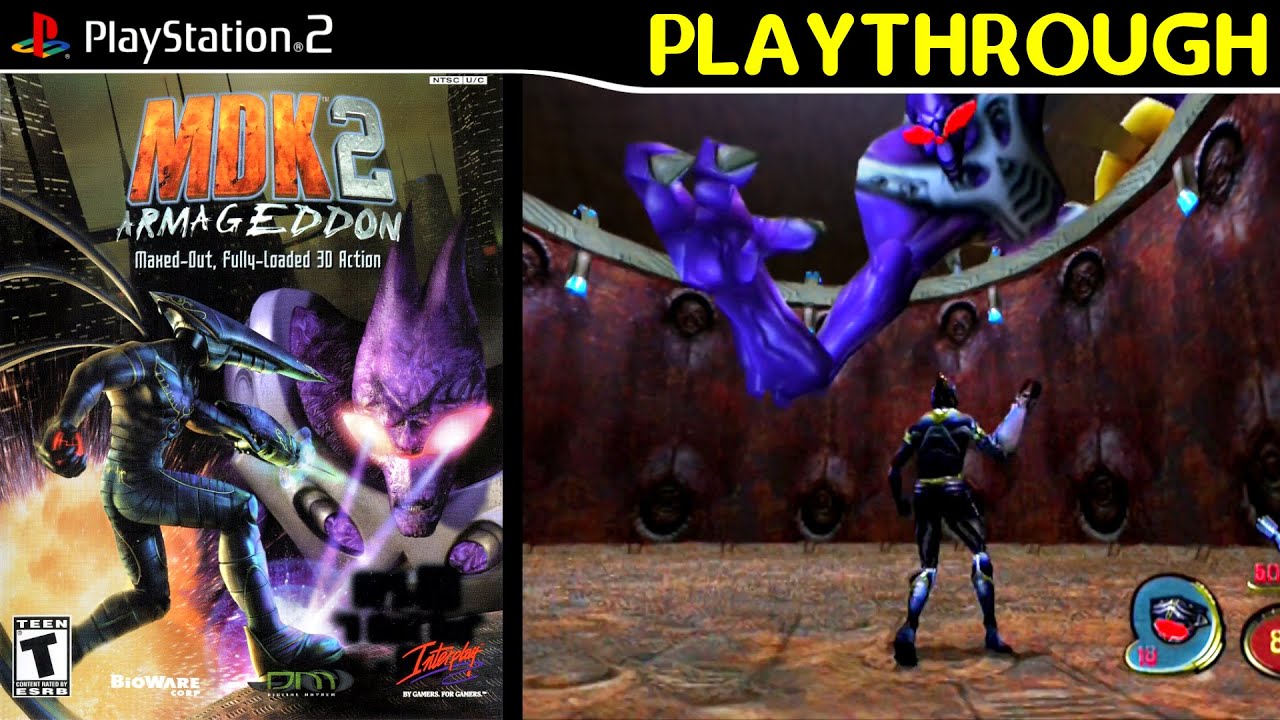 MDK 2: Armageddon (PS2) - Playthrough - (1080p, original console) - No ...