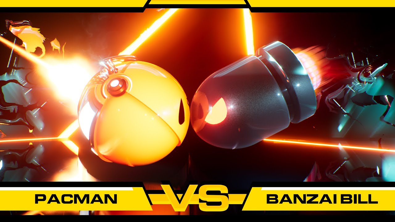 Pacman vs Banzai Bill: The Ultimate Challenge Part 1 - 3D Animation [4k] - YouTube