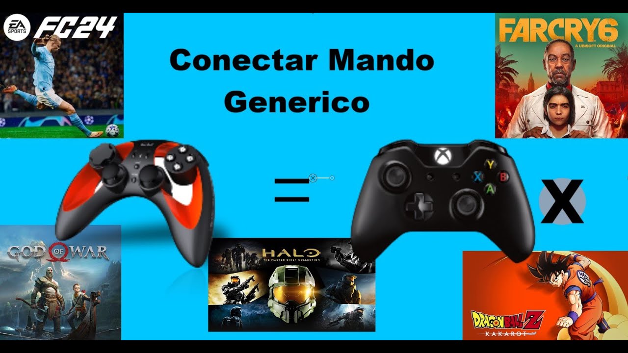 Conectar cualquier MANDO GENERICO a tu PC con XOutput (2024) # ...