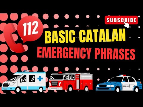 Basic Catalan Emergency Phrases | How to get help in Catalan - YouTube