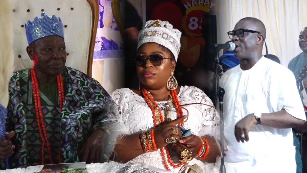 IYALAJE OODUA STORM IN OBA FATAI OLUMUSHIN 45TH CORONATION CEREMONY AS ...