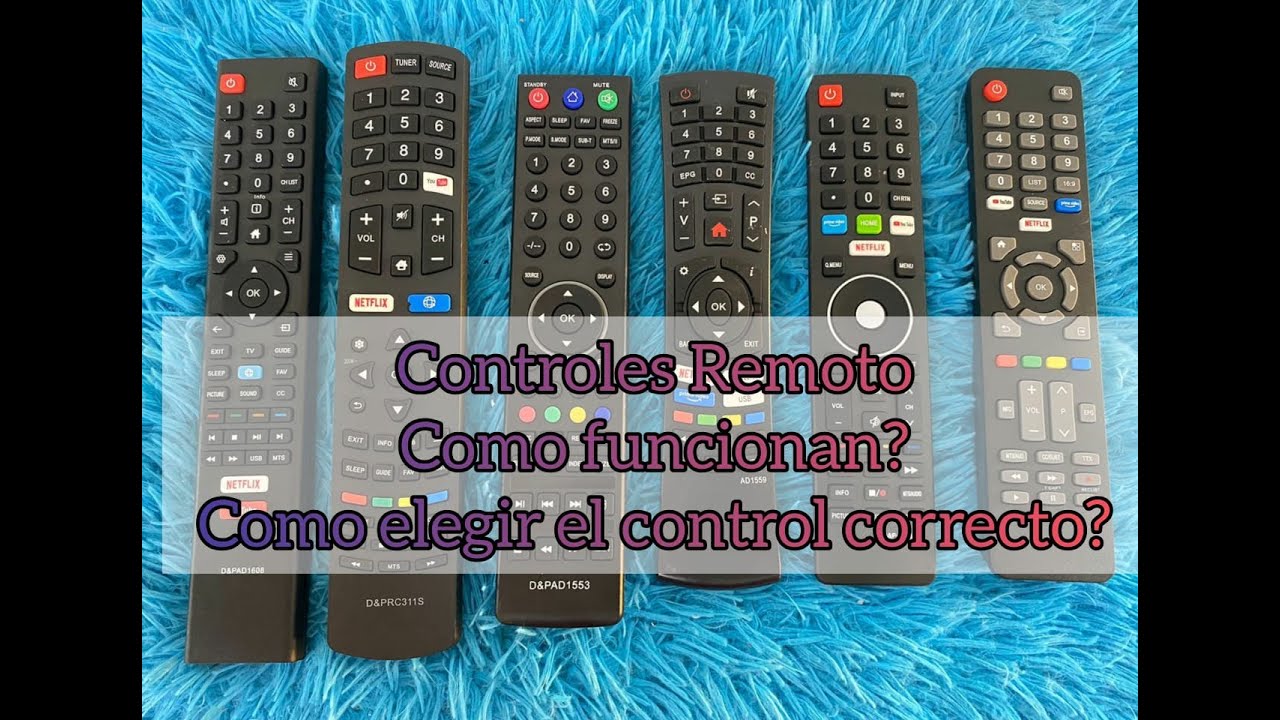 Controles remoto: Como funcionan, diferencias, y todo lo que debo saber ...