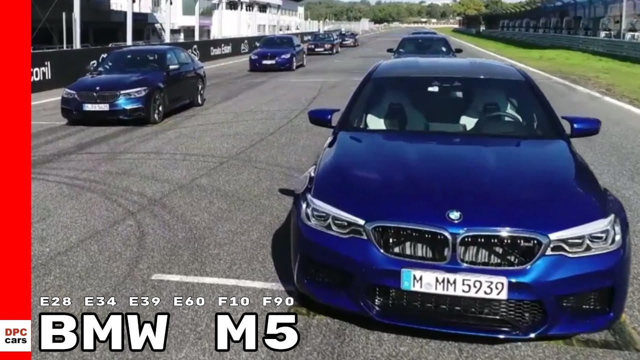BMW M5 Generations - YouTube
