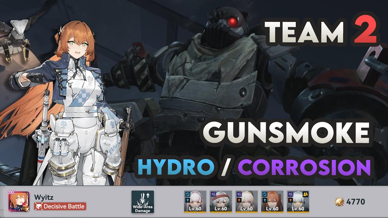 [Team 2] Hydro/Corro Team | Springfield Debut | Gunsmoke Frontline ...
