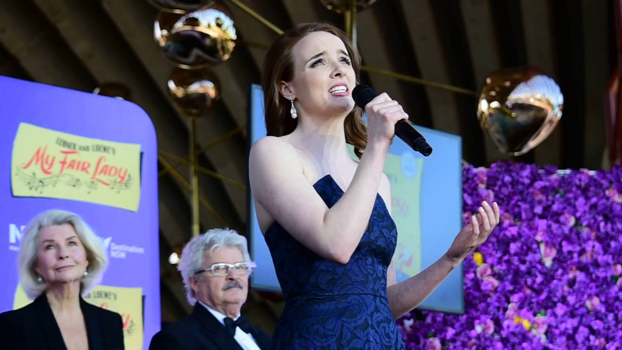 Anna O'Byrne, Australia's new Eliza Doolittle sings "I Could Have ...