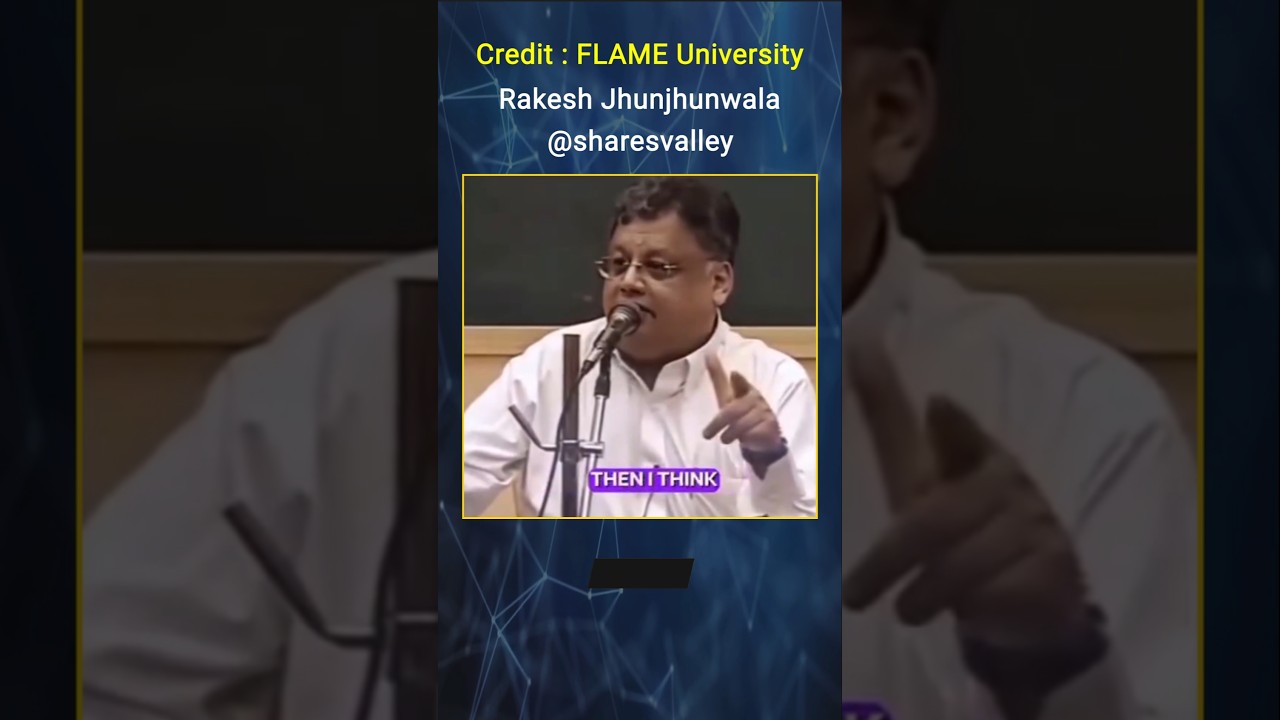 🔥 Stock Market Lessons from the Harshad Mehta Era! #rakeshjhunjhunwala ...
