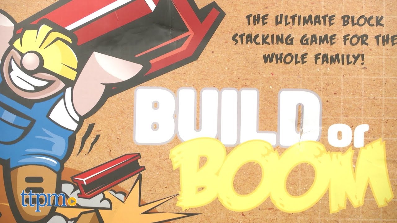 Build or Boom from Goliath Games - YouTube