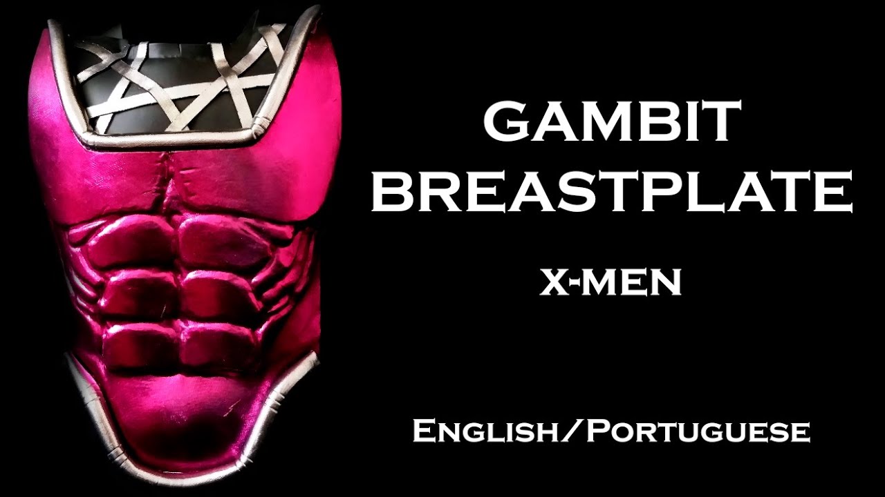 GAMBIT Breastplate - XMEN - YouTube