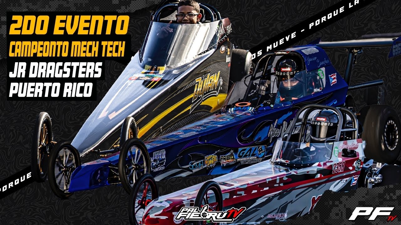Video MIX Jr Dragsters Puerto Rico | 2do Evento Campeonato Mech tech college 2024 Salinas ...