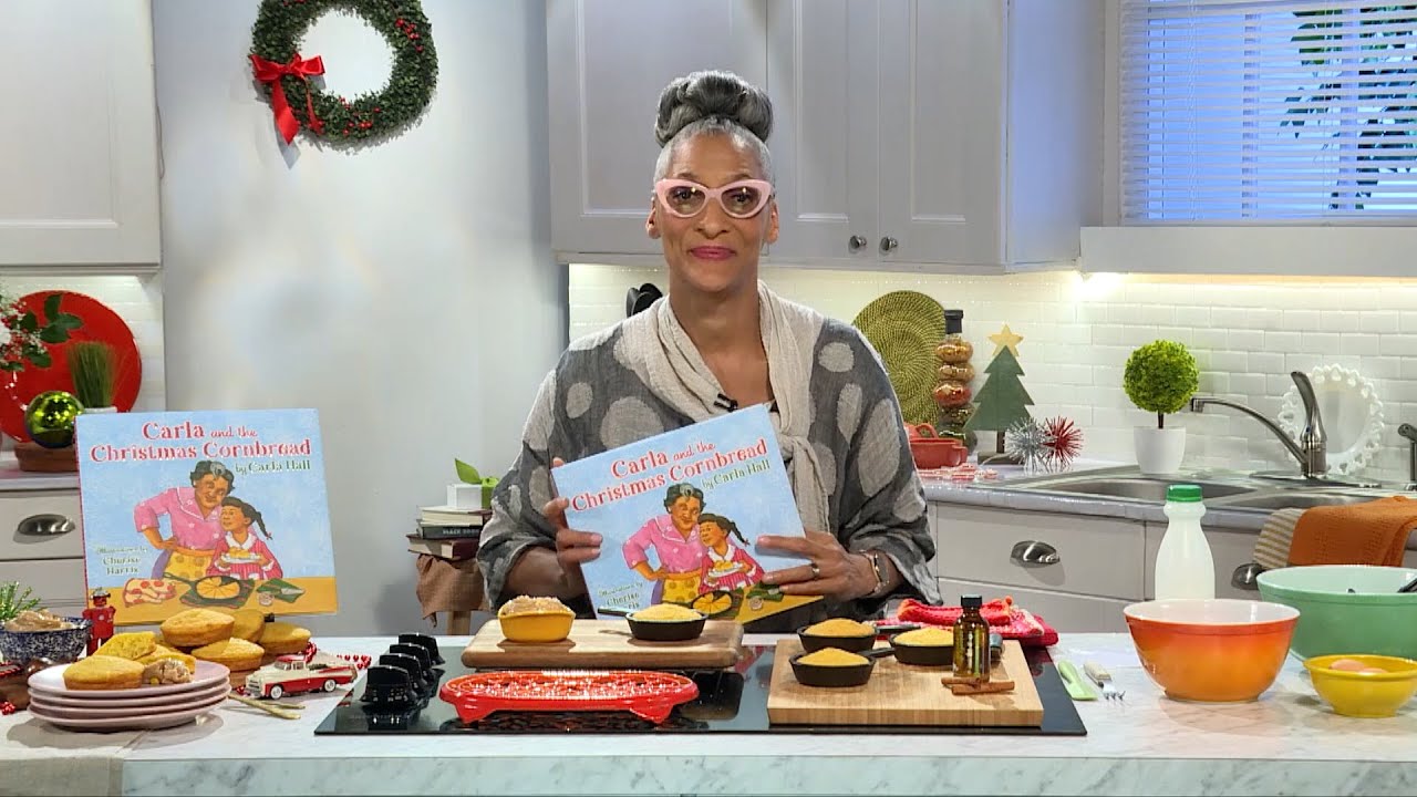#BNStorytime: Carla Hall reads CARLA AND THE CHRISTMAS CORNBREAD - YouTube