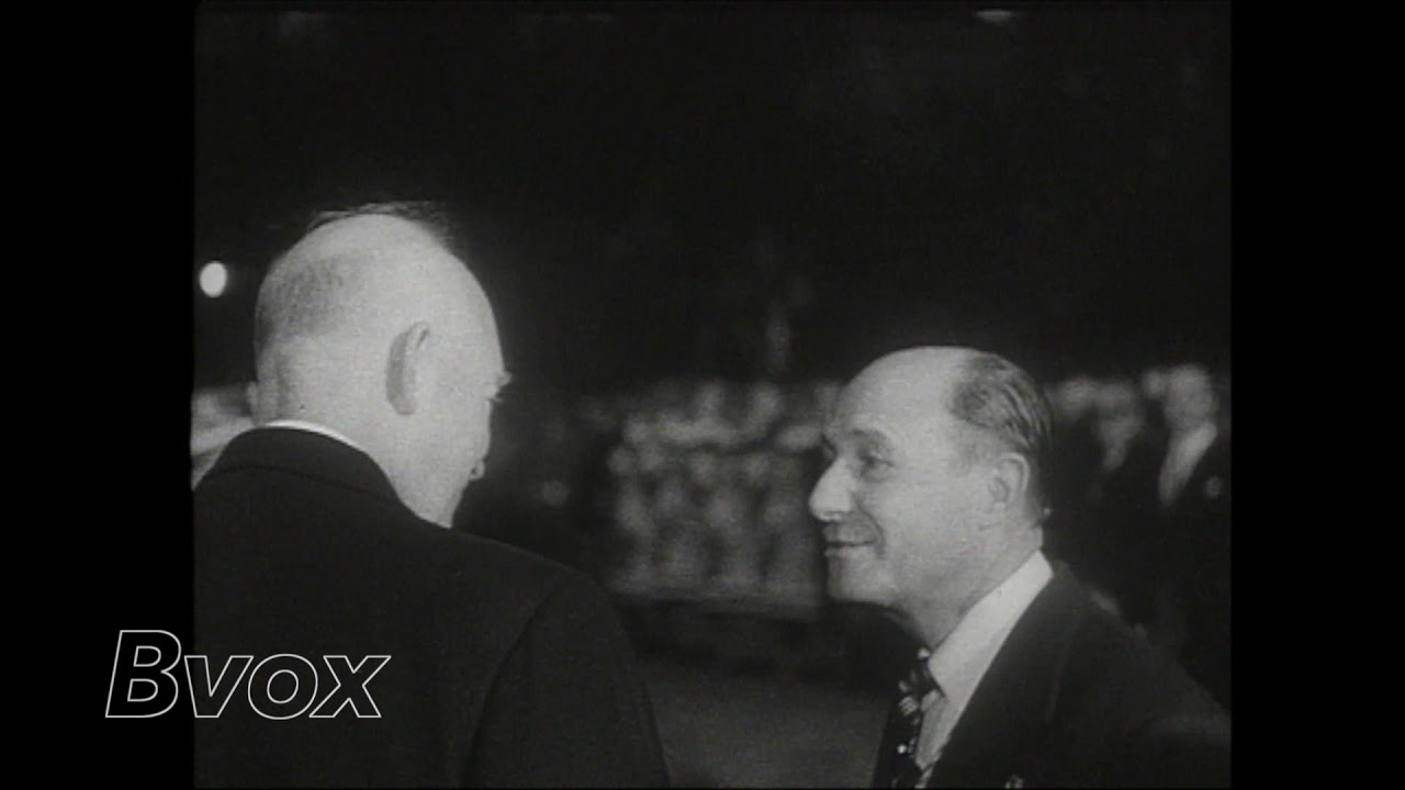 Visite de Ike Eisenhower à Franco à Madrid - YouTube