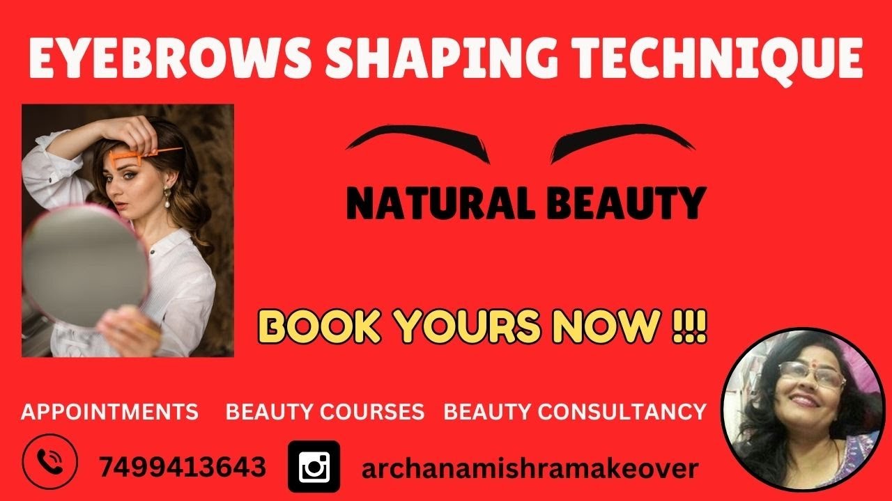 Left Side Eyebrow Shaping Easy Technique 👌😲By @archanamishramakeover ...