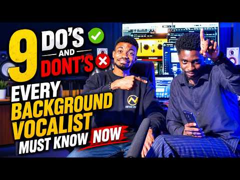 9 Do's and Dont's Every Background Vocalist Must Know Now