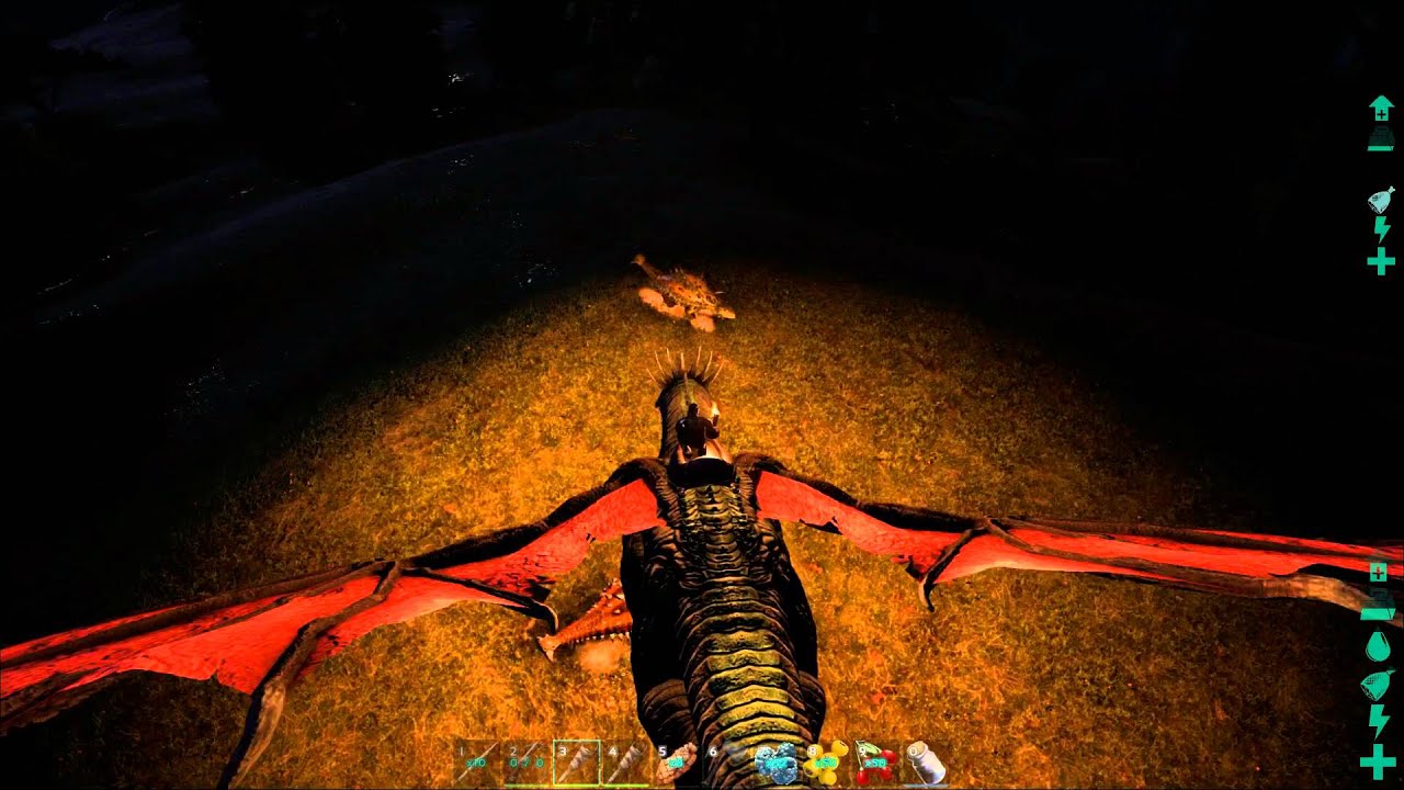 Lets Play ARK Valhalla Kingdom : Drachen Rundflug - YouTube
