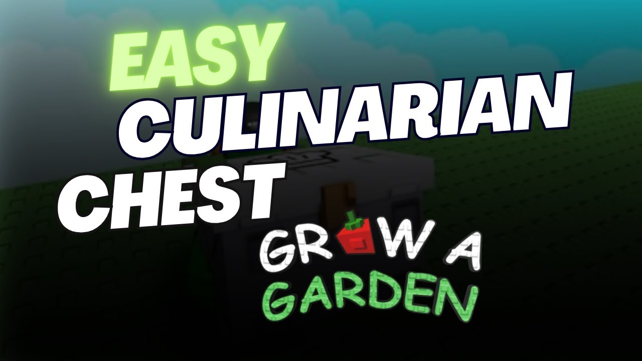 BEST WAY TO GRIND CULINARIAN CHEST IN GROW A GARDEN - YouTube