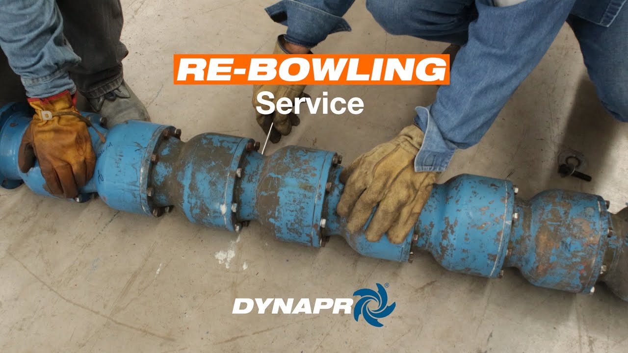 Re-bowling | Vertical Turbine Bowl Body Replacement Service - YouTube