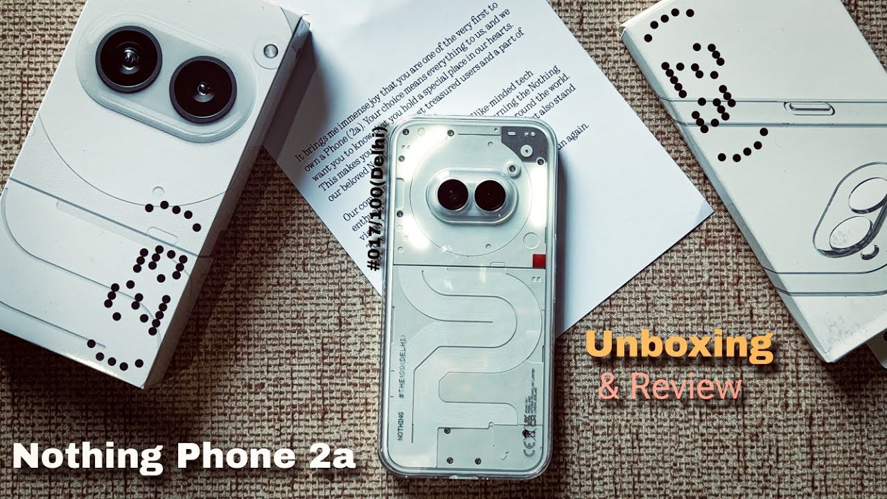 Nothing Phone 2a | Unboxing and First Impressions🔥 - Camera Test | # ...
