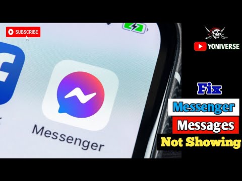 Fix messenger not showing messages | messenger notification not showing messages problem fix ...