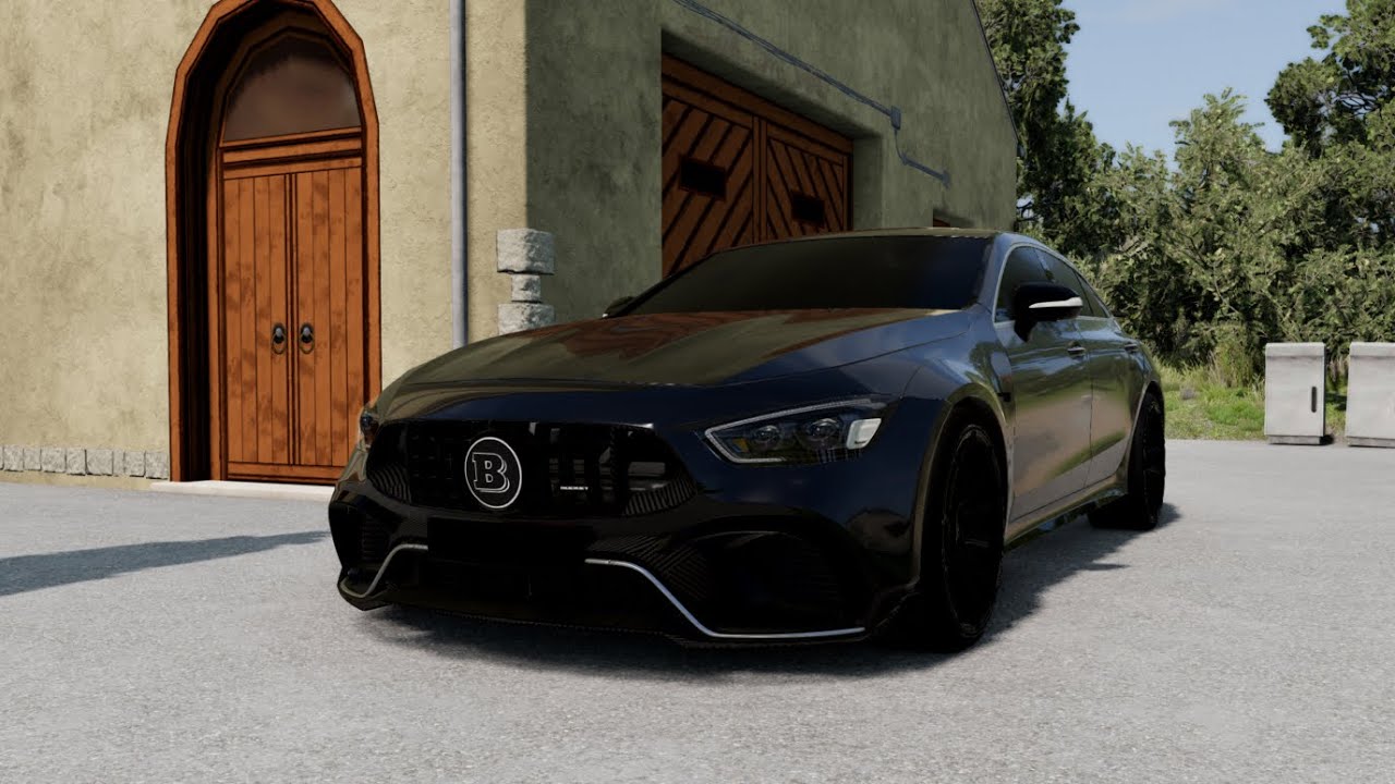 BeamNG| BRABUS 800 Mercedes AMG GT63s Cruise - YouTube
