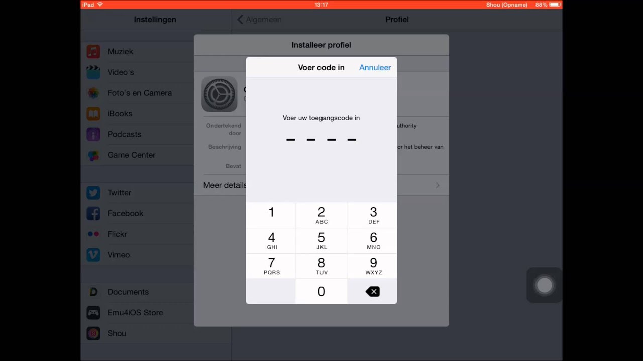 iPad aanmelden bij Groevenbeek - YouTube