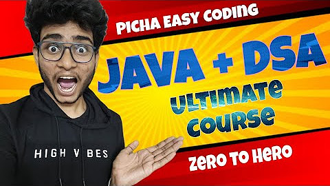 JAVA + DSA Course From scratch in Telugu Java Engineering Animuthyam - YouTube