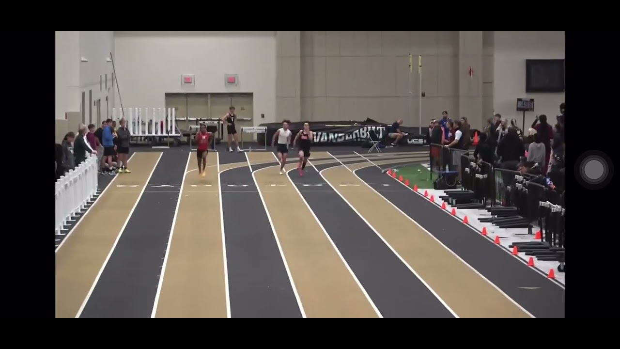 21.93 200 Meter Dash milesplit Official Time Vanderbilt Meet. (Red Top ...