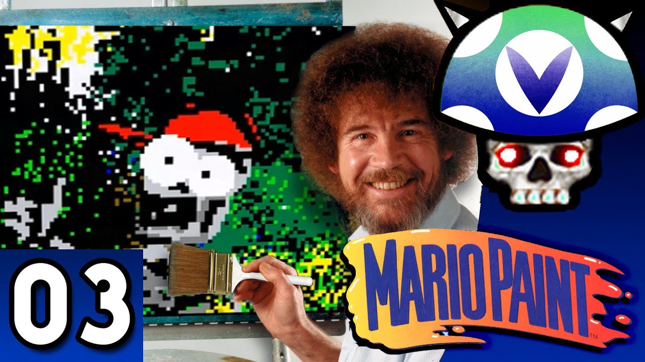 [Vinesauce] Joel - Bob Ross Mario Paint ( Part 3 ) - YouTube