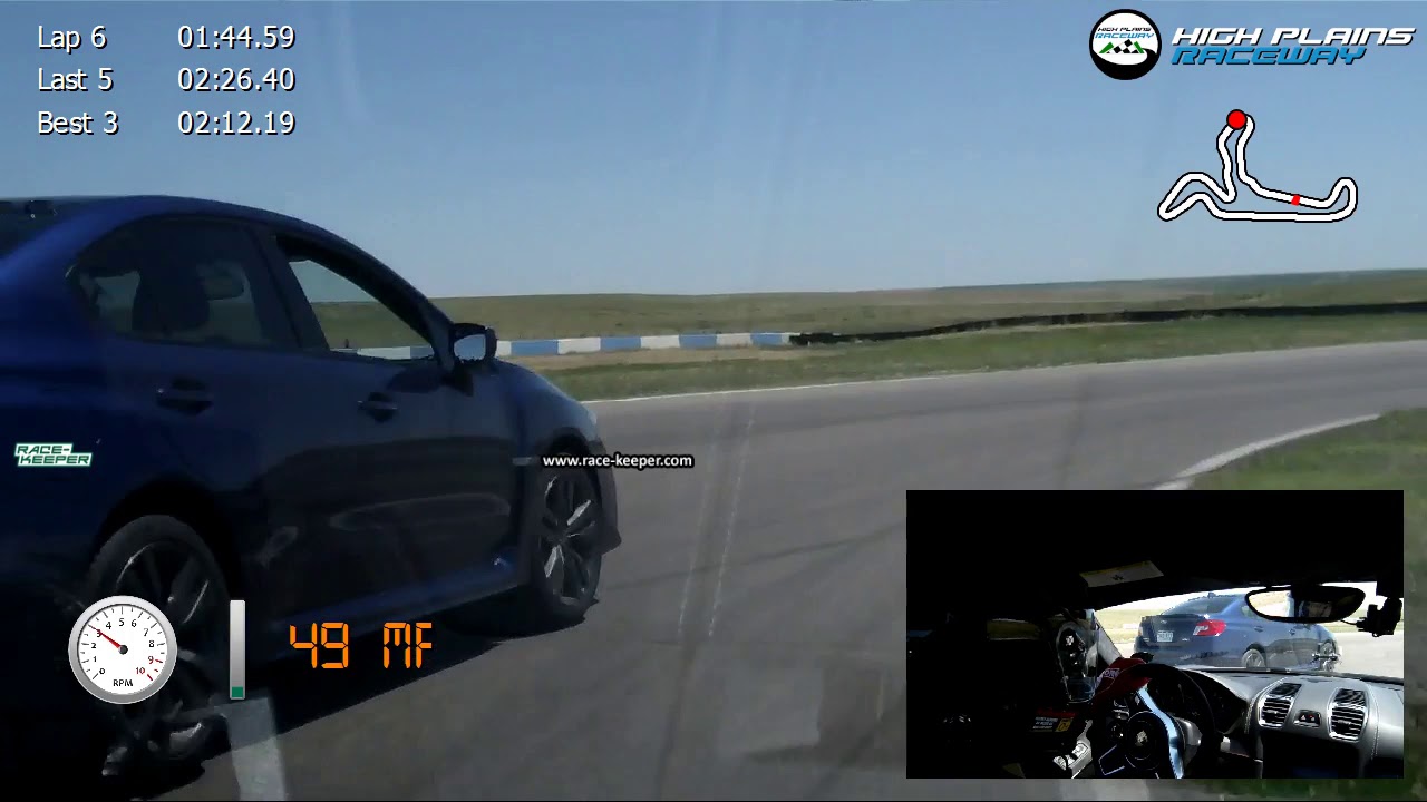 High Plains Raceway Open Lapping TURN 11 CLOSE CALL - YouTube