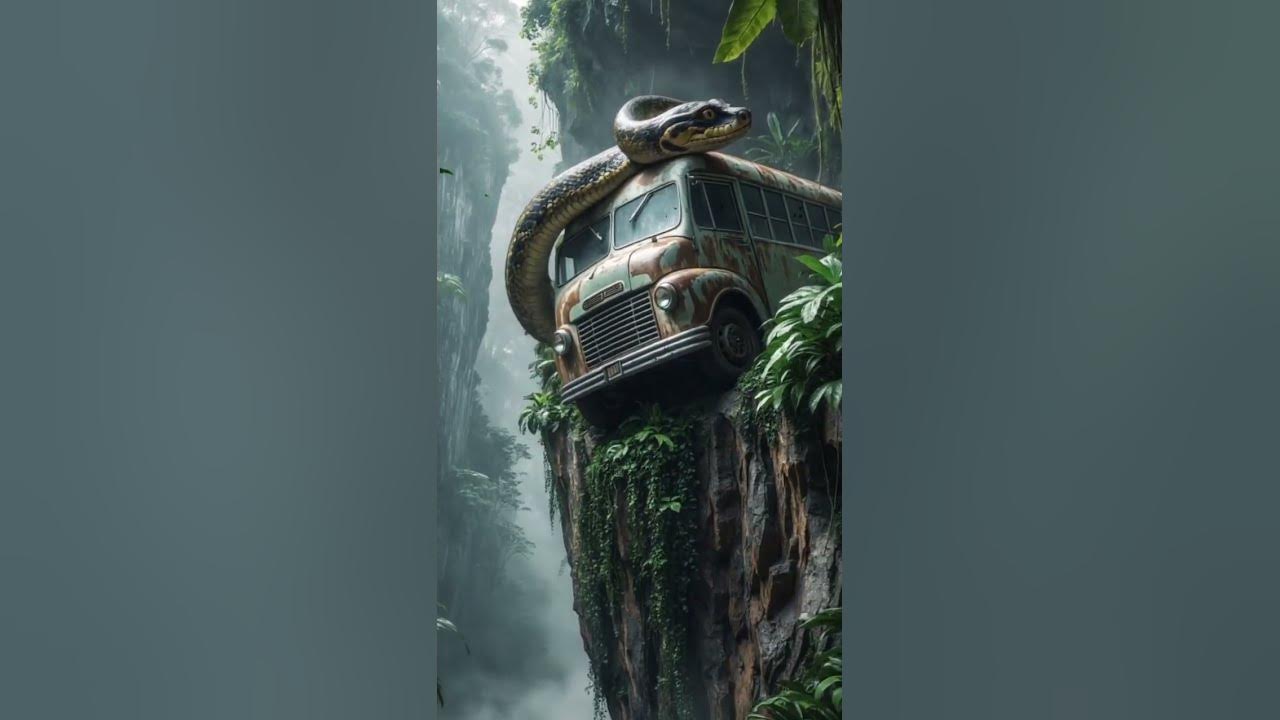 AI Nature Exploration | Amazing Scenery | Giant Python 😲 attacks # ...