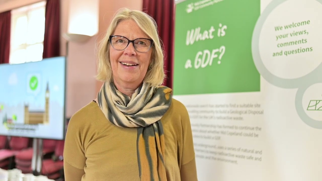 Professor Penny Harvey, CoRWM, feeds back on Mid Copeland’s GDF events ...