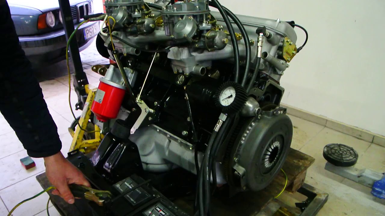 BMW E9 CS CSL Engine after rebuild M30B30V - YouTube