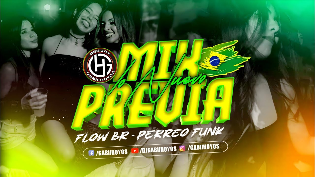 MIX PREVIA 🔥 FLOW BR & PERREO FUNK 🇧🇷 DJ GABII HOYOS